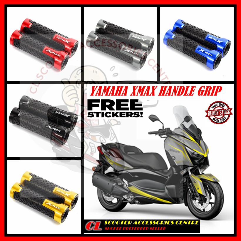 YAMAHA XMAX Handle Grip Throttle Grip Berlogo XMAX V2 handle grip ...