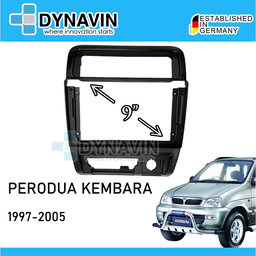 9INCH Android Player Casing For Perodua Kembara 1999 2000 2001 2002 ...