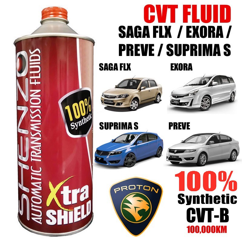 ATF CVT Fluid for Proton Saga FLX Exora Bold Preve Suprima CVT Fluid ...
