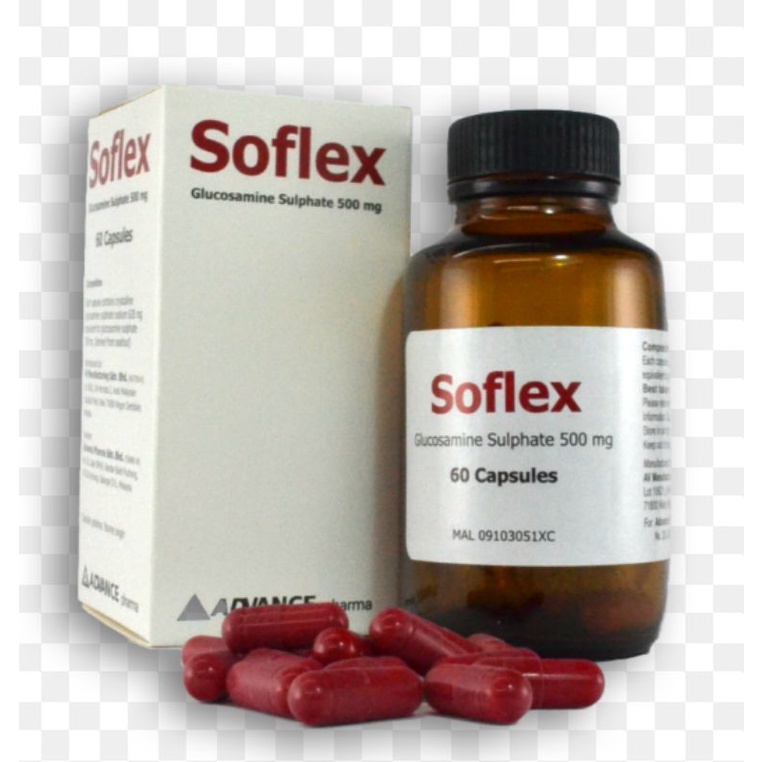 Soflex 500mg 60's (Glucosamine Sulphate) exp 9/2027 | Shopee Malaysia
