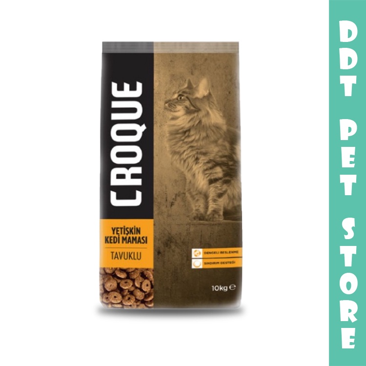 Croque Premium 10kg Adult Cat Food (Chicken Formula) | Shopee Malaysia