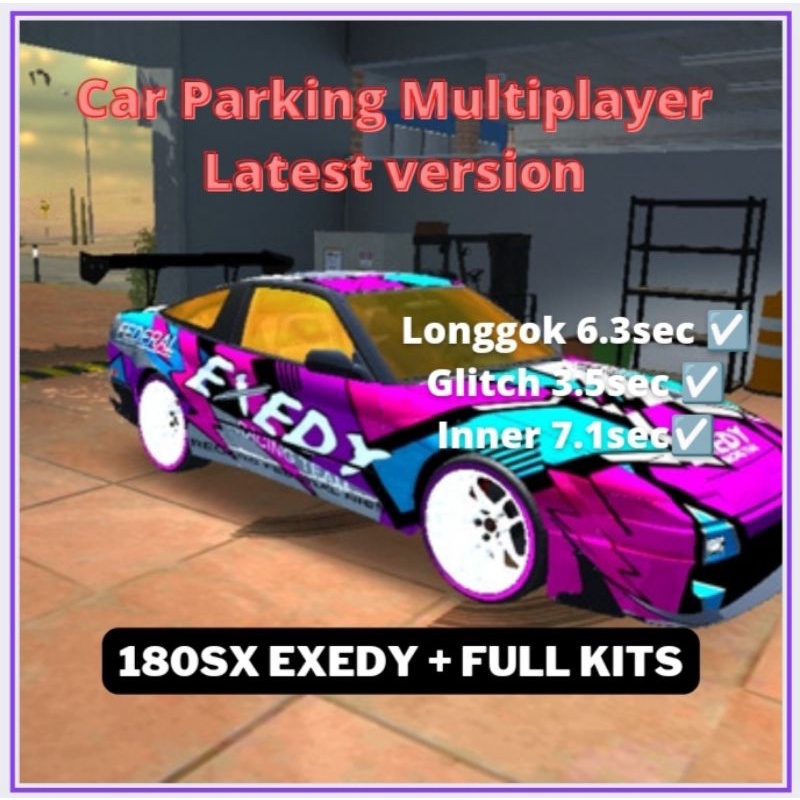 Car Parking Multiplayer 240Sx Exedy Design limited units | Shopee Malaysia