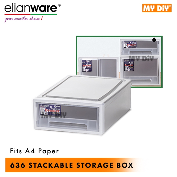 DIY Online4u - Elianware Elegant Modern Office Drawer 636 Stackable ...