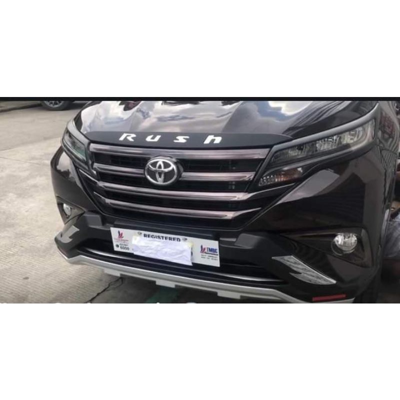 Toyota Rush Engine Hood Cover Decorative Moulding Trim Car | Shopee ...