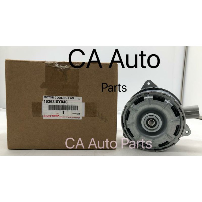 TOYOTA VIOS NCP 150 100%ORIGINAL TOYOTA RADIATOR FAN MOTOR (16363-0Y040 ...
