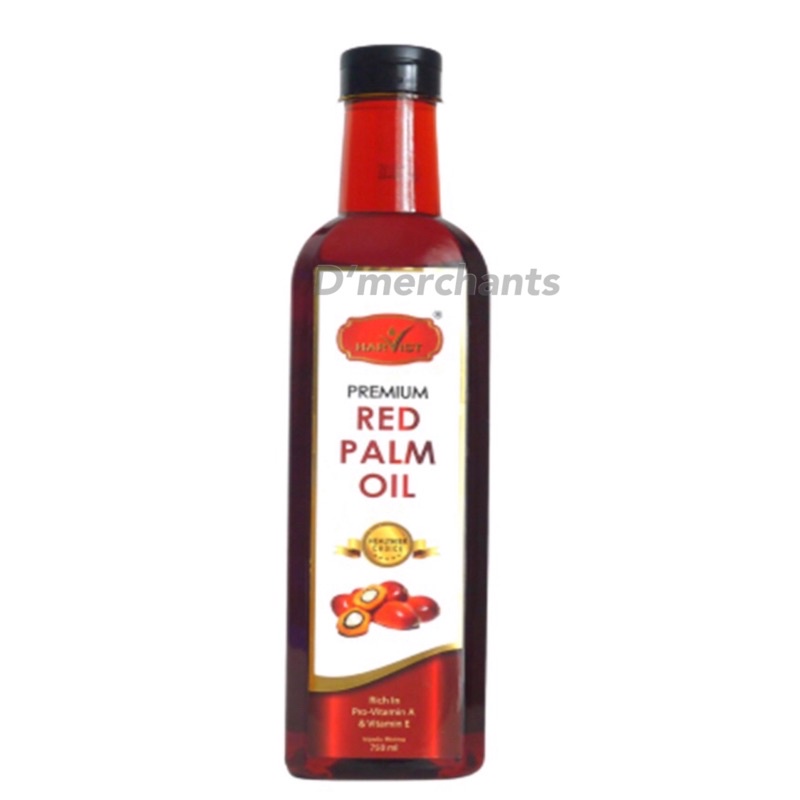 Harvist Premium Extra Red Palm Oil | 750ml | Shopee Malaysia