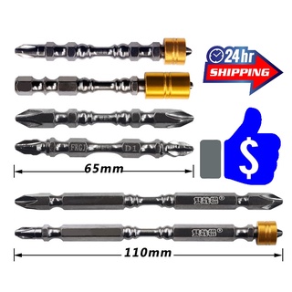 Screw Bit PH2 Double End Magnetic Bits Impact Screwdriver Plaster ...