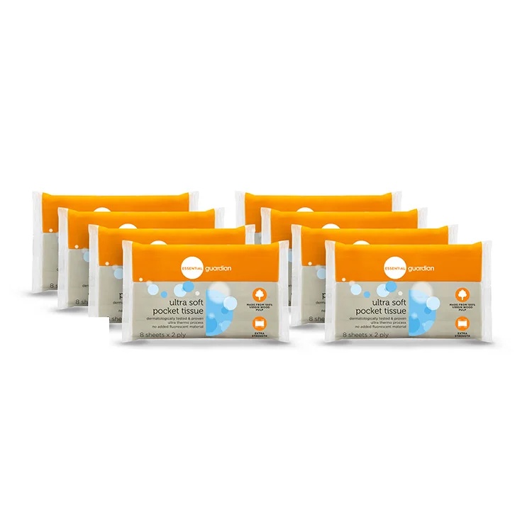 Guardian Face Tissues Pocket 8 X 8s G Shopee Malaysia