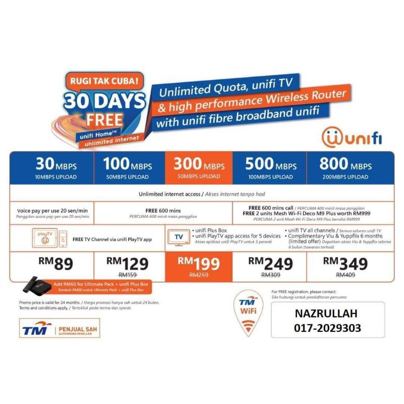 Unifi Free Pemasangan, Pendaftaran & Wifi Router Modem | Shopee Malaysia