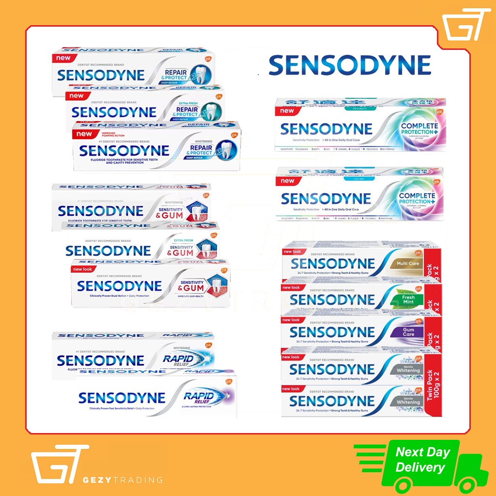 Sensodyne Repair & Protect Complete Protection Sensitivity & Gum Fresh ...