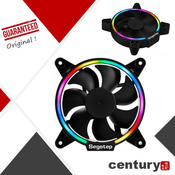 SEGOTEP 120MM RGB FAN (MODEL:VIBRANT 120) | Shopee Malaysia