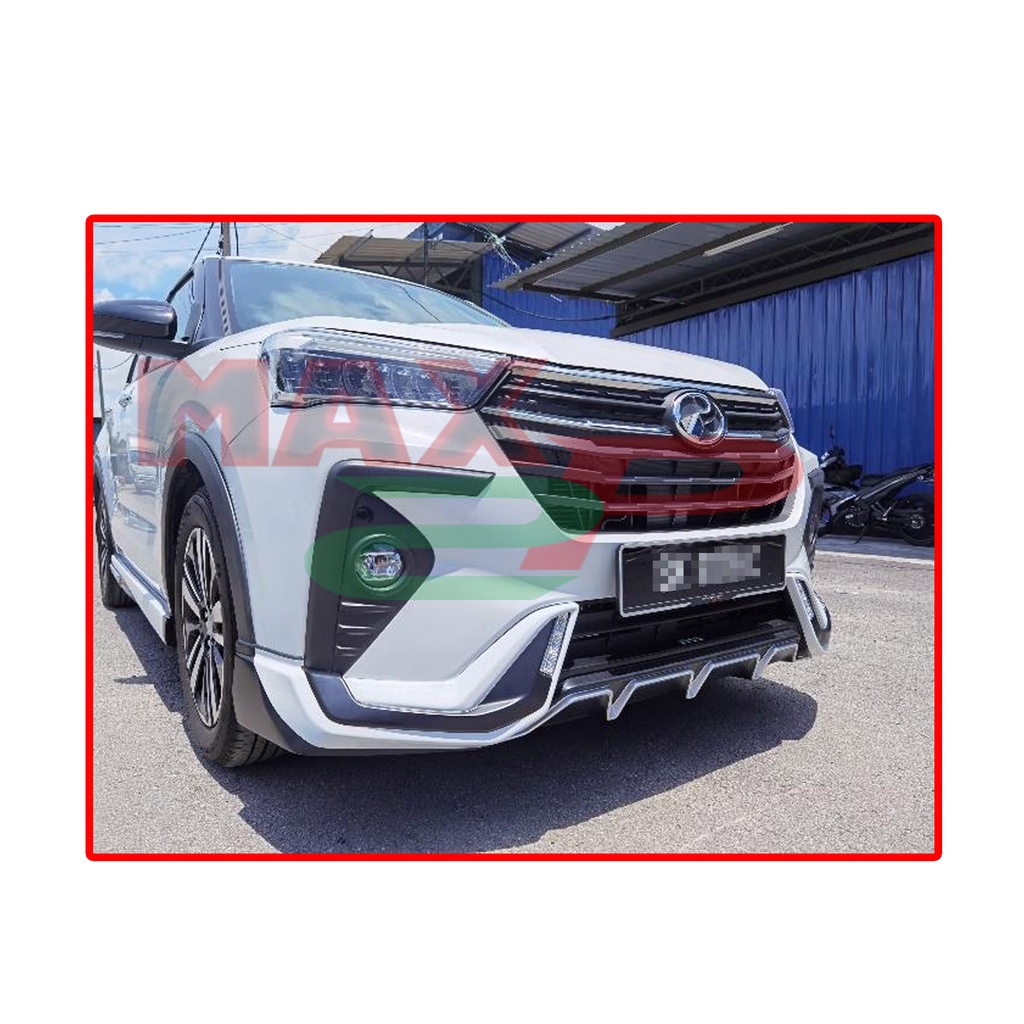 Perodua Ativa Gear UP GU Style Front Skirt Skirting Bumper Lower Lip ...
