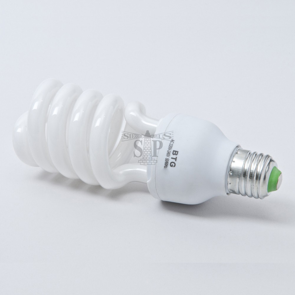 Light Bulbs!bulb! BTG E27 18W Spiral Compact Fluorescent Bulb (White ...