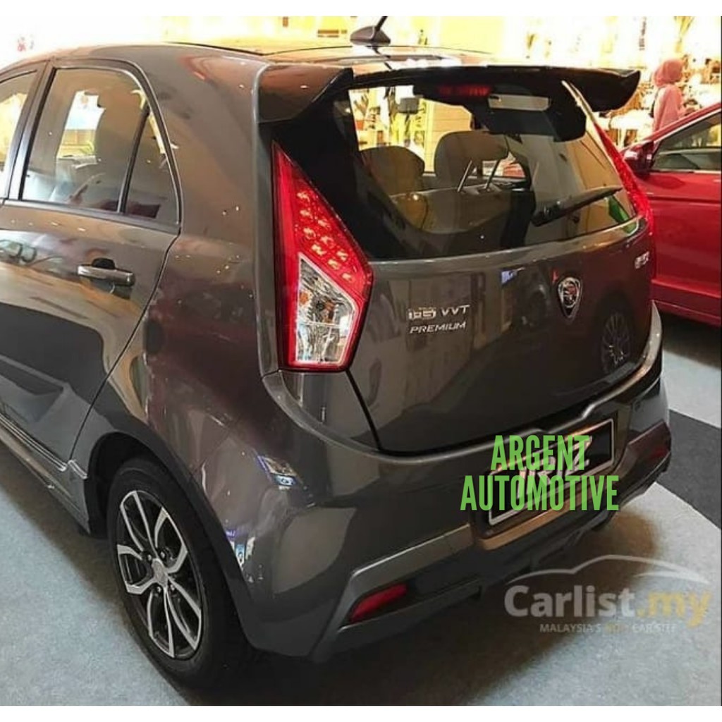 Proton Iriz 2014-2024 OEM Premium Rear Spoiler ABS Material [ Made In ...