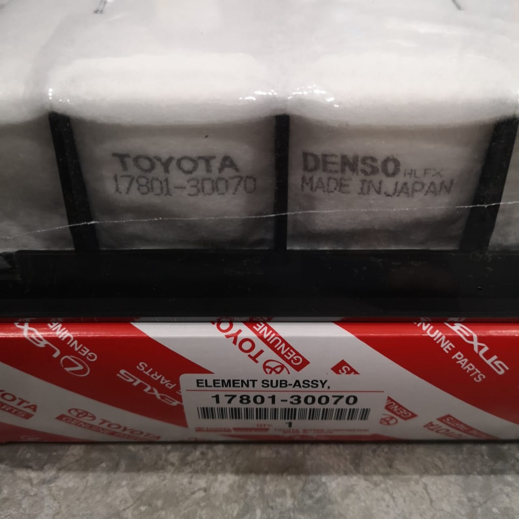 AIR FILTER TOYOTA HIACE KDH200 KDH202 DIESEL (17801-30070) | Shopee ...