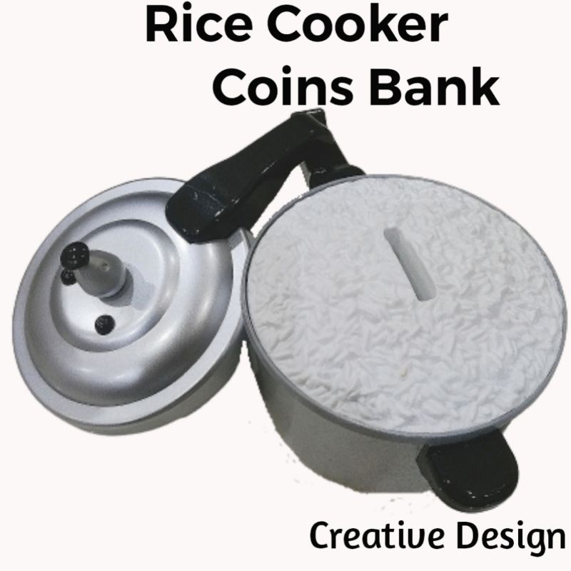 Tabung Periuk Nasi/ Rice Cooker Coins Bank Creative Design🔥READY STOCK🔥 ...