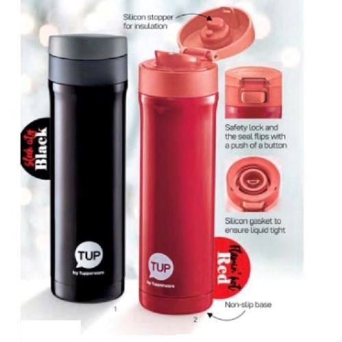 Tupperware Flip n Sip Thermal Flask | Shopee Malaysia