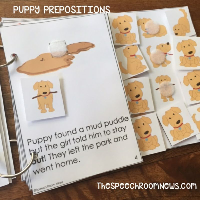039- (PDF) Preposition Interactive Book Busy Book Quiet Book方位介词安静书 ...