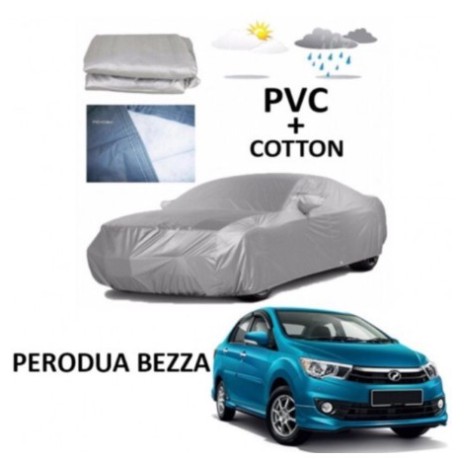 Perodua Bezza High Quality DOUBLE THICKNESS PEVA PVC Durable Car Covers ...