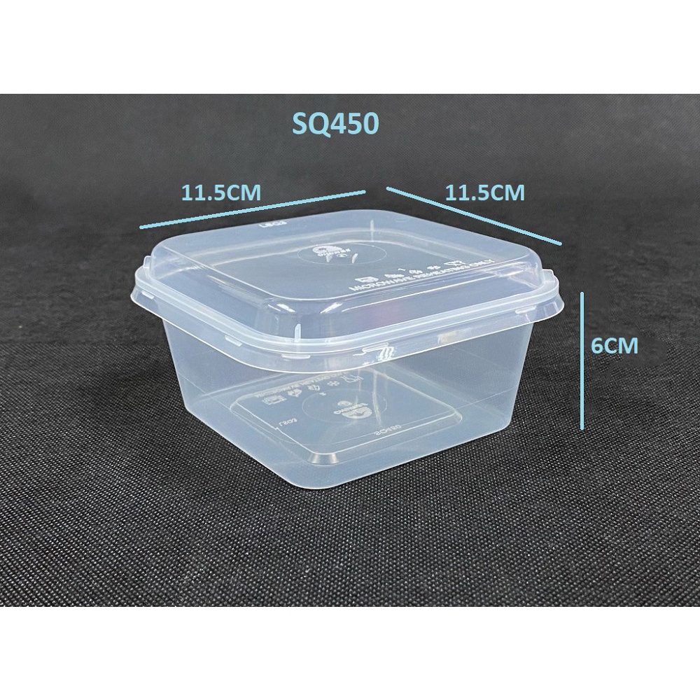 Bekas Plastik [10/50pcs/PKT] PP Microwavable Injection Container / PP ...