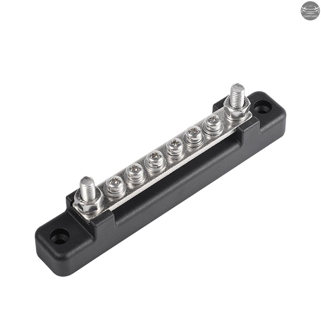 C^A 6 Terminal 130A/150A BusBar Block & Cover for Car Boat Marine Power ...