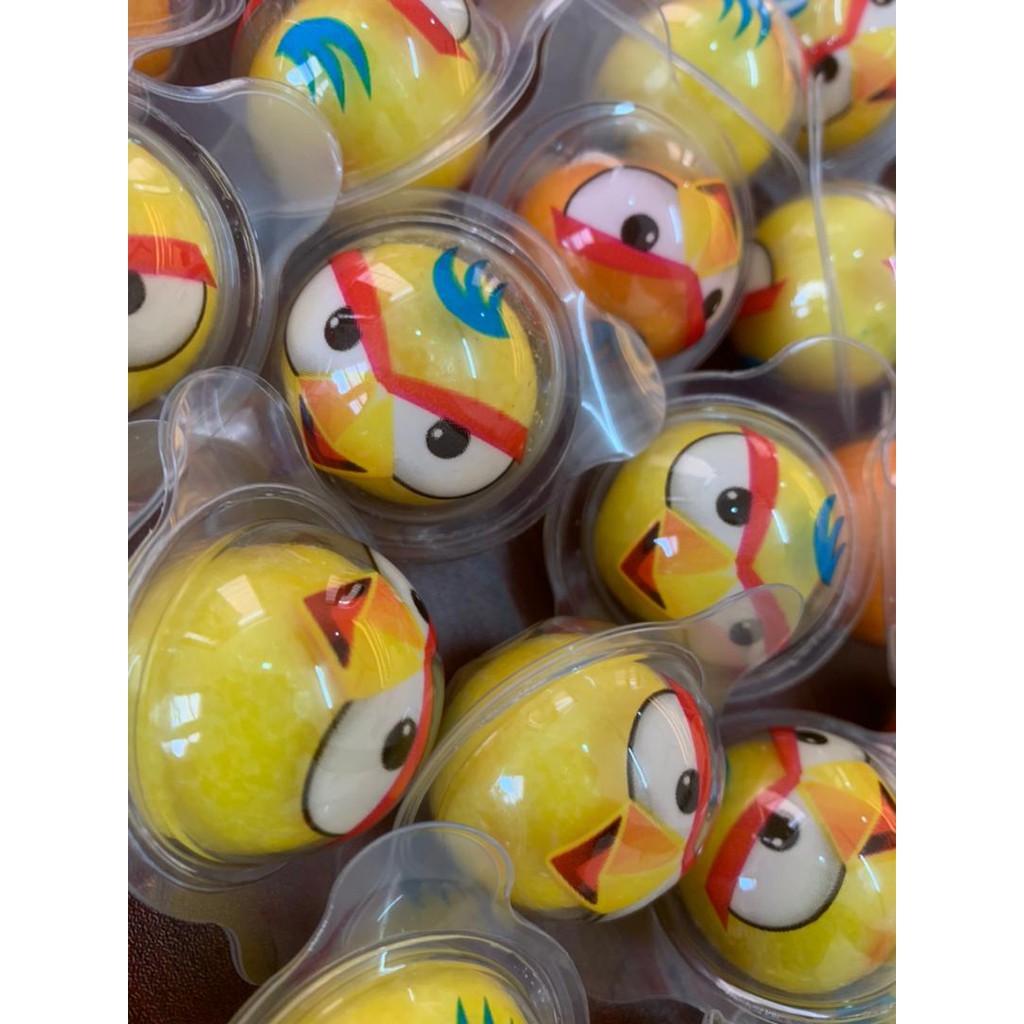 【HALAL】Bubble Gum Eyeball Large Chewy Gum Angry Birds Spider Man Planet ...