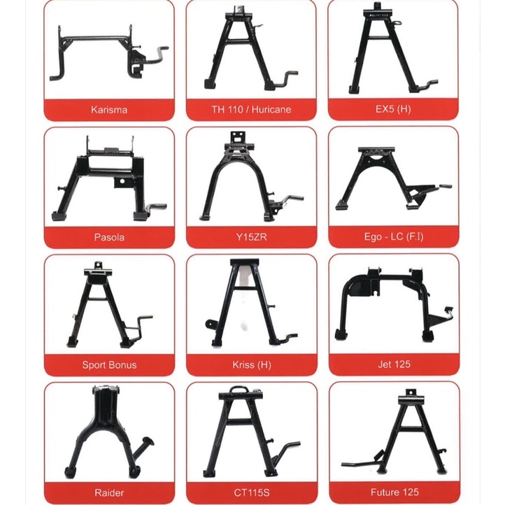 MAIN STAND MODENAS KRISS MR1 MR2 MR3 KRISS FL CT100 CT110 ACE115 GT128 ...