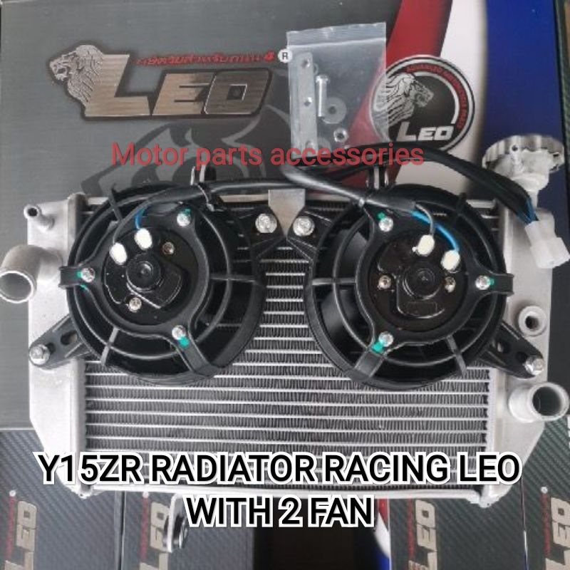 Y15ZR RADIATOR RACING LEO WITH DOUBLE 2 FAN 💯👍 | Shopee Malaysia