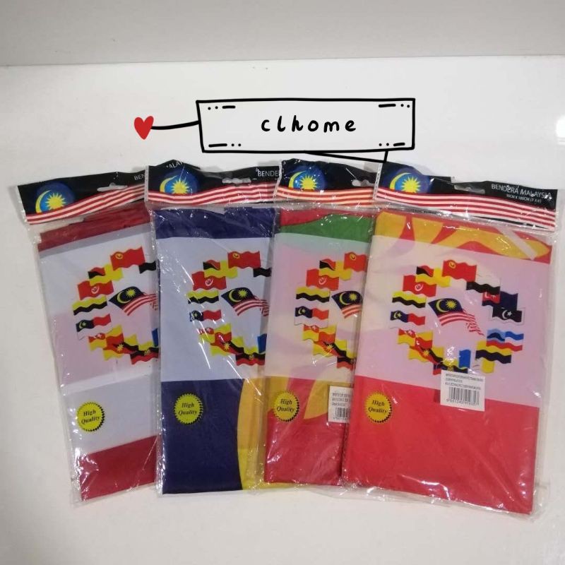 BENDERA MALAYSIA&BENDERA KEDAH (3X6) | Shopee Malaysia