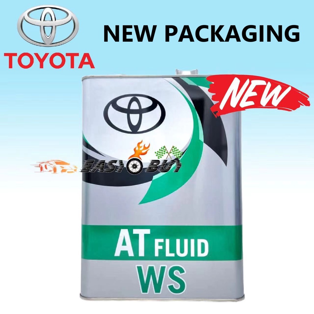 Toyota WS ATF 4L Automatic Transmission Fluid AUTO GEAR OIL 08886-02305 ...