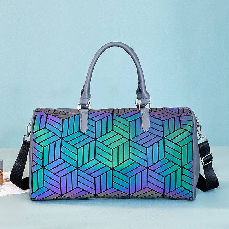 Luxury Leather Travel Bag Sling Shoulder Messenger Business Gym Casual ...