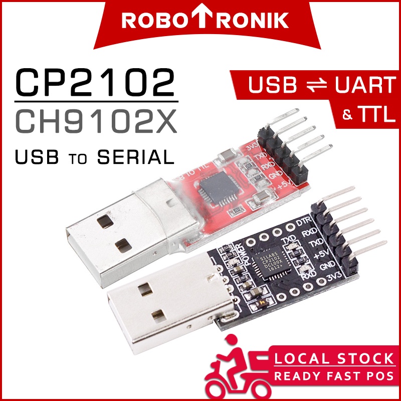CP2102 / CH9102 [USB to UART / TTL] Programmer CP 2102 CH 9102 | Shopee Malaysia