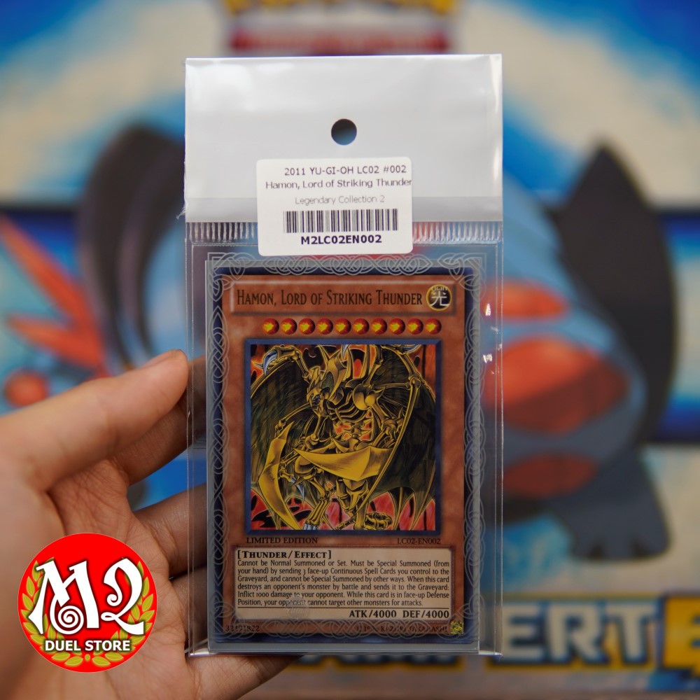 Yugioh Card Hamon Lord of Striking Thunder- Ultra Rare - M2SCCQ-LITE ...