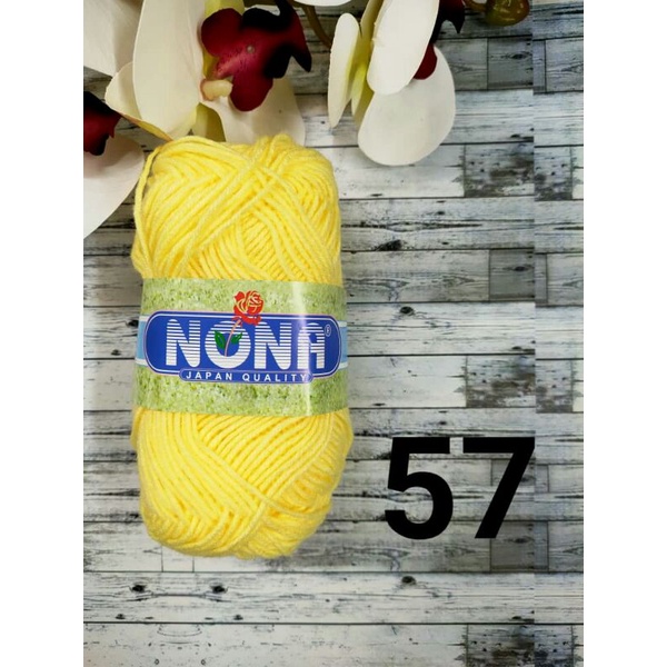 [Ready Stock] Benang Kait NONA M / Knitting Yarn NONA M 40gm / NONA M ...