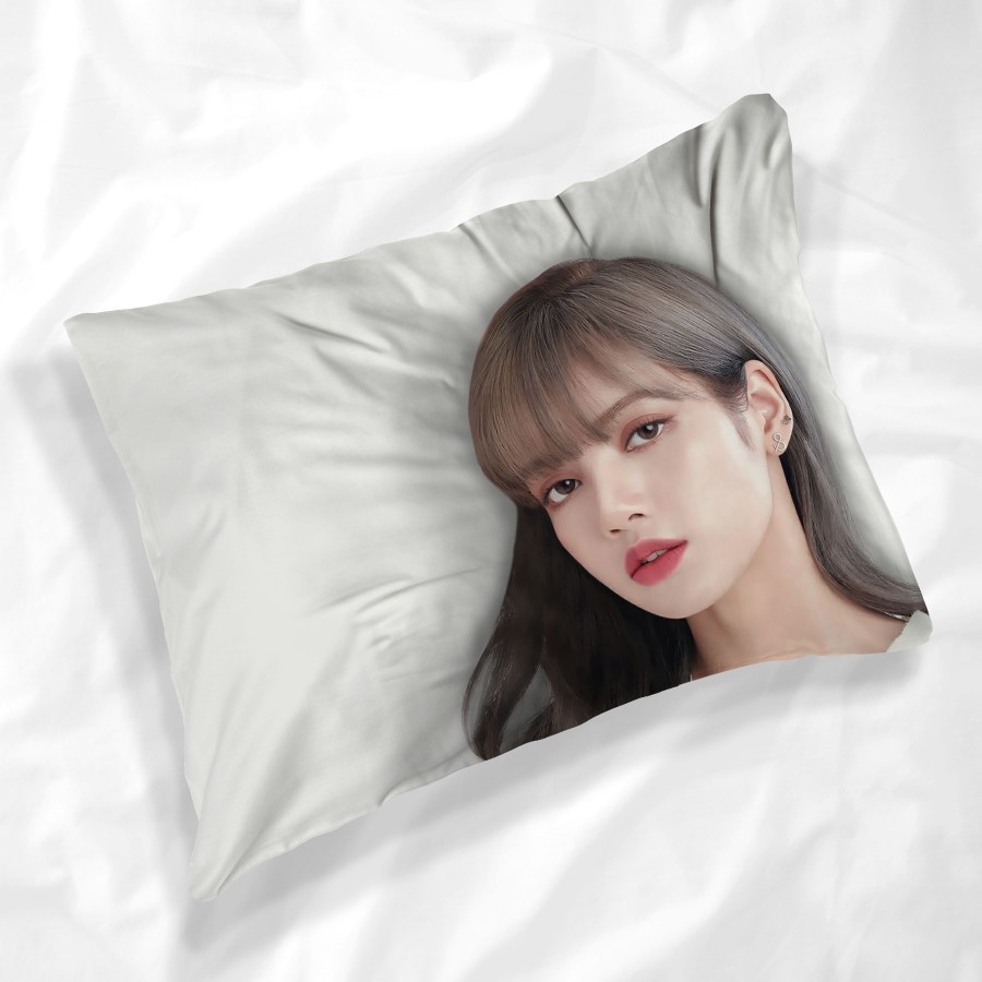 Waifu Lisa Manoban Black PINK Sleeping Pillowcase for Single Gift ...