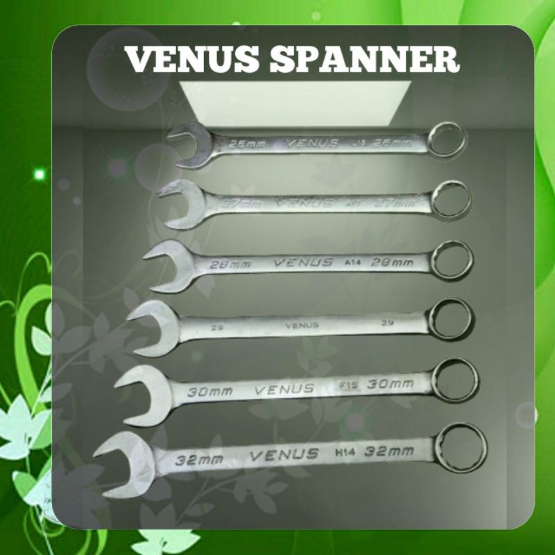 Sepana/spana/Venus Combination Wrench Spanner (1 Pcs) | Shopee Malaysia