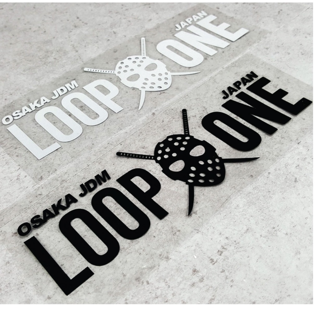 Loop One LoopOne Kanjo Osaka Mask Car Sticker | Shopee Malaysia