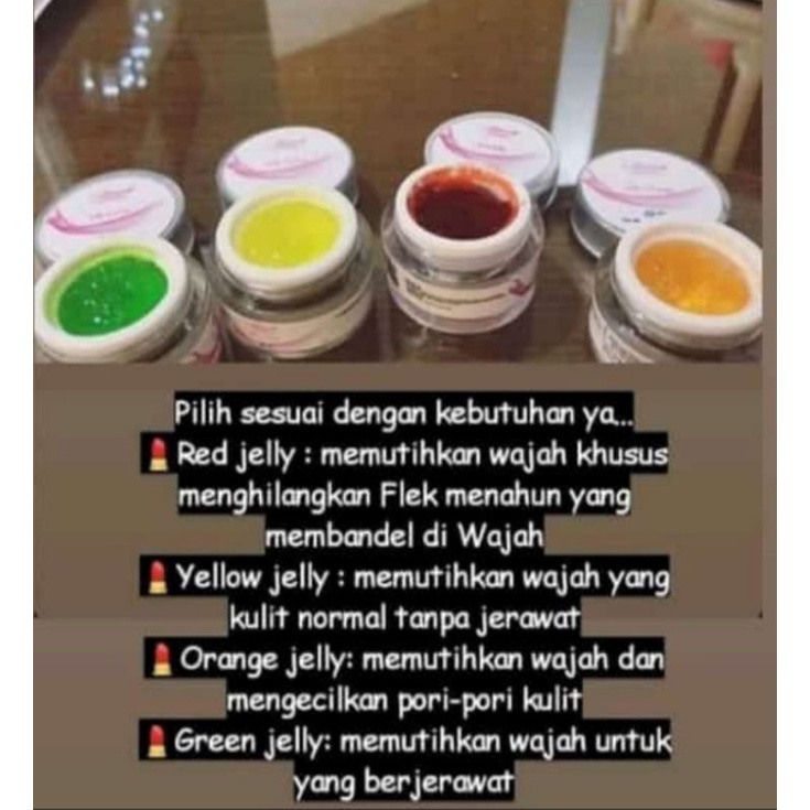 ORIGINAL RED JELLY MARWAH / YELLOW JELLY / ORANGE JELLY / GREEN JELLY ...
