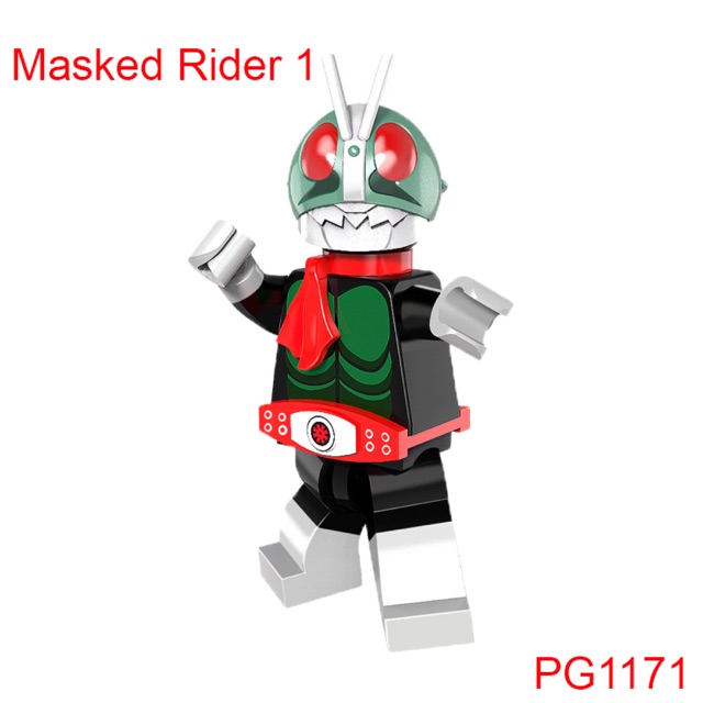 POGO Kamen Rider 1 brick figure | Shopee Malaysia