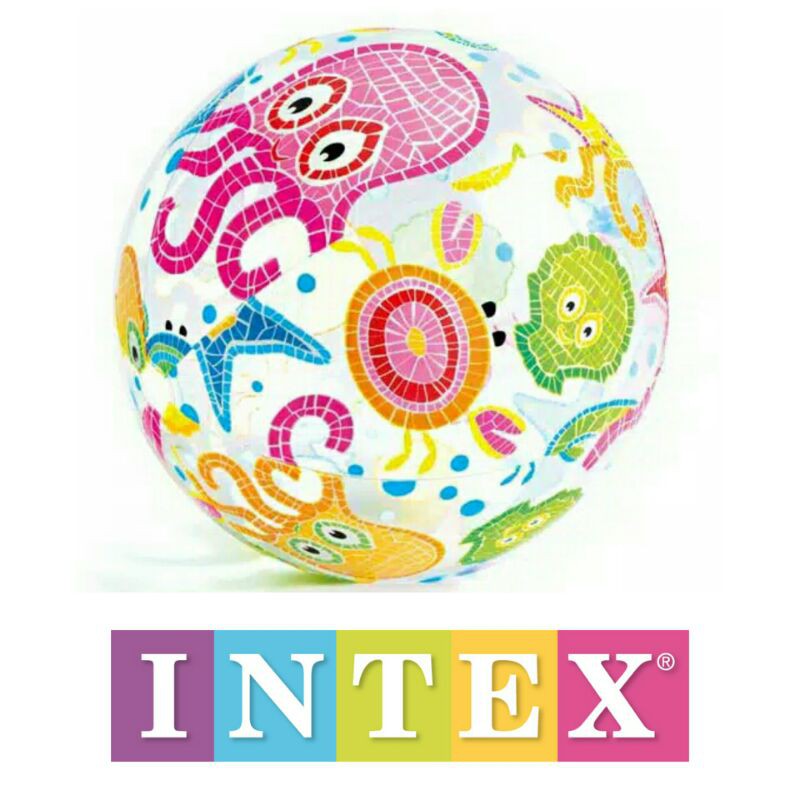 Intex 61 cm Beach Ball Beach Ball 59050 | Shopee Malaysia