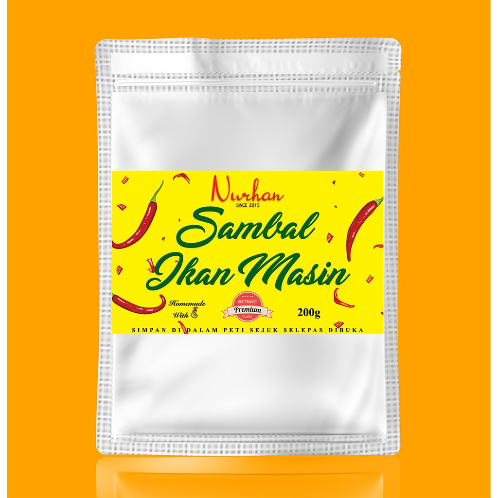 SAMBAL IKAN MASIN CILI PADI BERAPI(200gram) | Shopee Malaysia