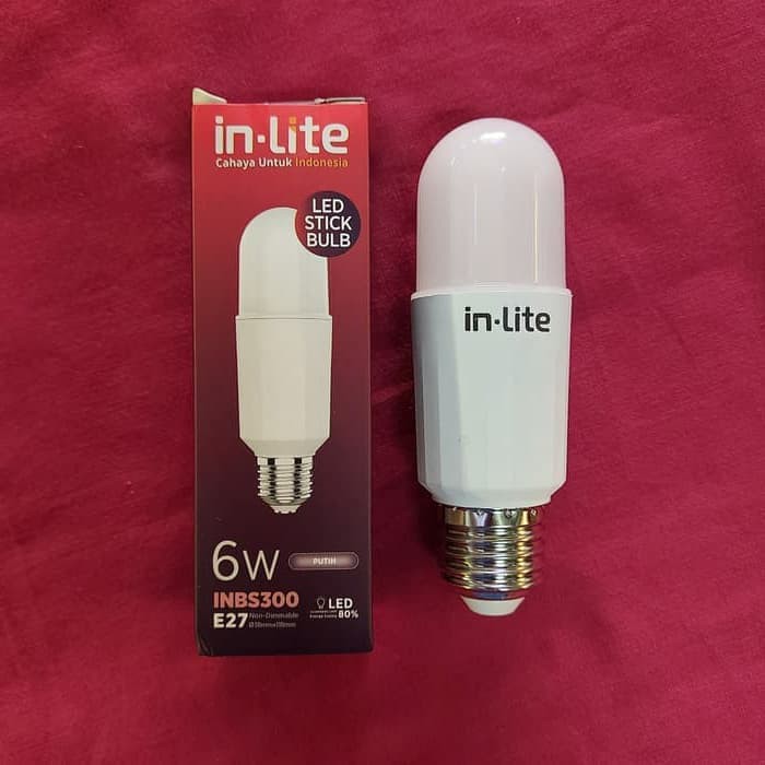 Inbs300 LED Light Stick Buld 6w Inlite | Shopee Malaysia