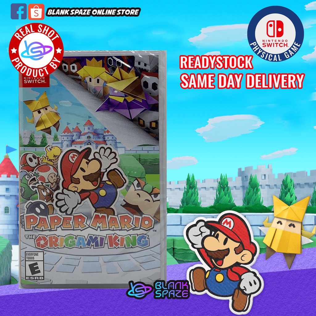 🔥PROMO/SHIP SAME DAY🔥 NSW Nintendo Switch Paper Mario The Origami King ...