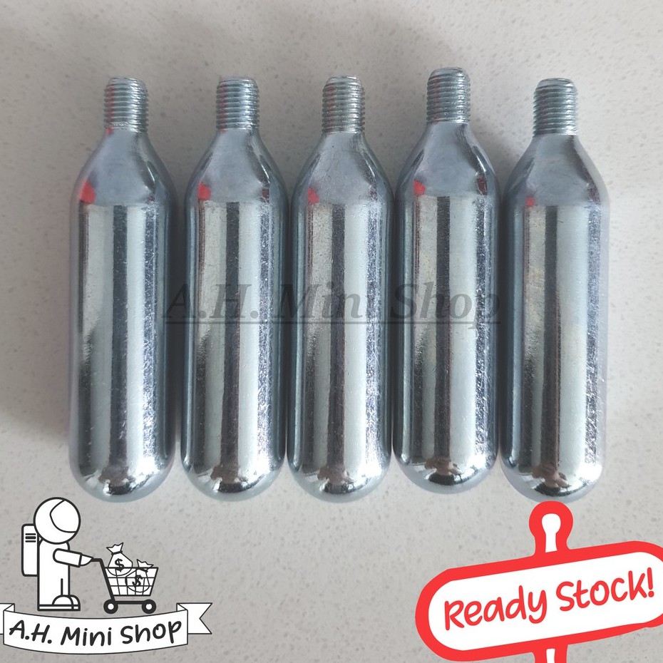 (Ready Stock) CO2 Threaded Cartridge 16G | Shopee Malaysia