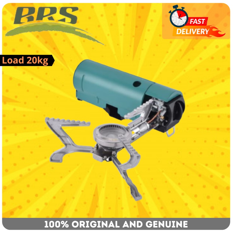 🔥100% ORIGINAL🔥 BRS-99 Portable Cassette Stove | Shopee Malaysia