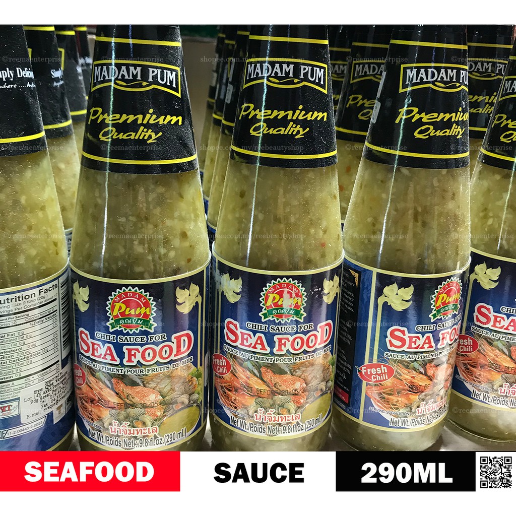 Madam Pum Seafood Sauce (Chilli Sauce for Seafood) 290ml | Shopee Malaysia