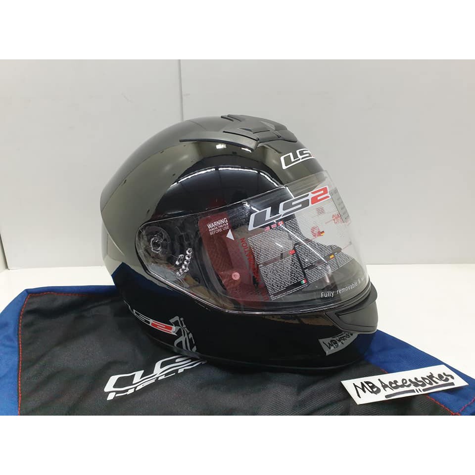 LS2 FF351 SINGLE MONO FULL FACE HELMET | Shopee Malaysia