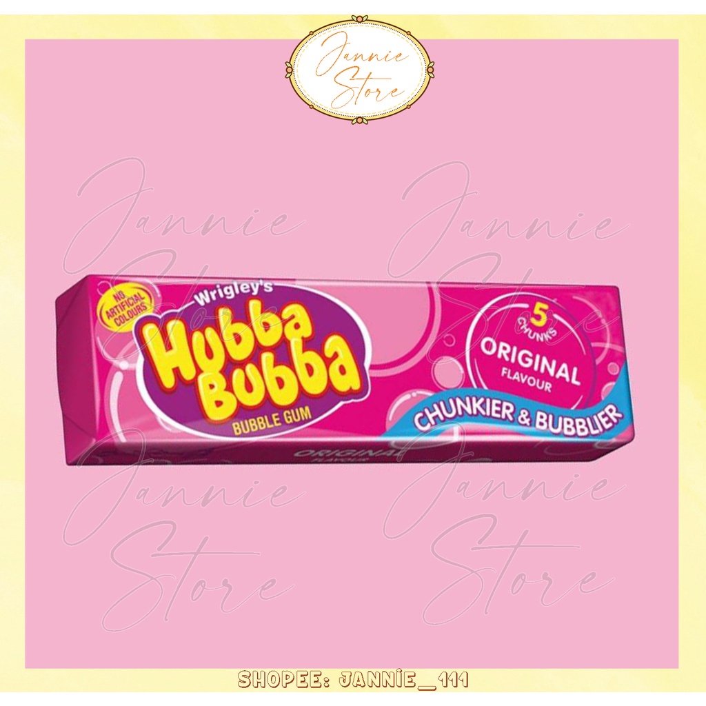 Wrigley's Hubba Bubba Bubble Gum Strawberry/Groovy Grape/Original ...