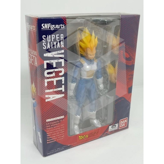 BANDAI SHF S.H.FIGUARTS DRAGON BALL Z [SUPER SAIYAN VEGETA] FIRST ...