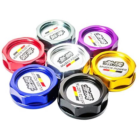 Honda Engine Oil Cap MUGEN JDM Aluminium Racing Cap Minyak Hitam JDM ...